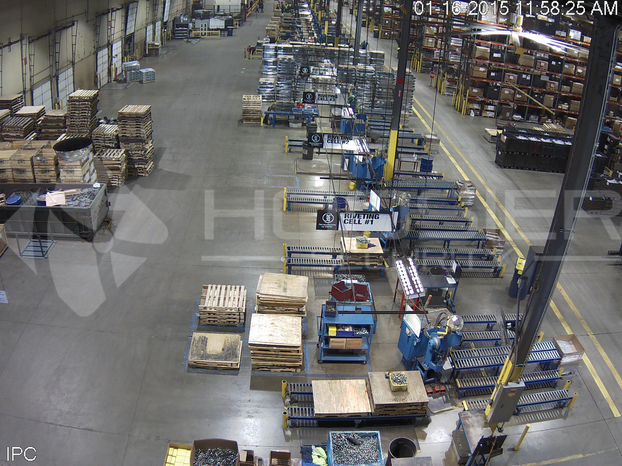 Warehouse cameras - Hoosier Security